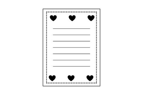 Valentine Party Letter Template Big Dot Of Happiness