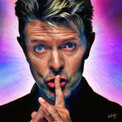 David Bowie David Bowie Eye Art David Bowie Portrait David Bowie