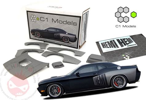 1 25 Cdc Dodge Challenger Resin Transkit Revell C1 Tk022 C1 Models