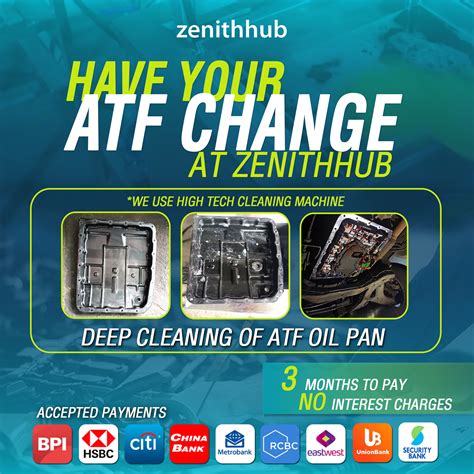 Atf Cvtf Replacement Zenith Hub