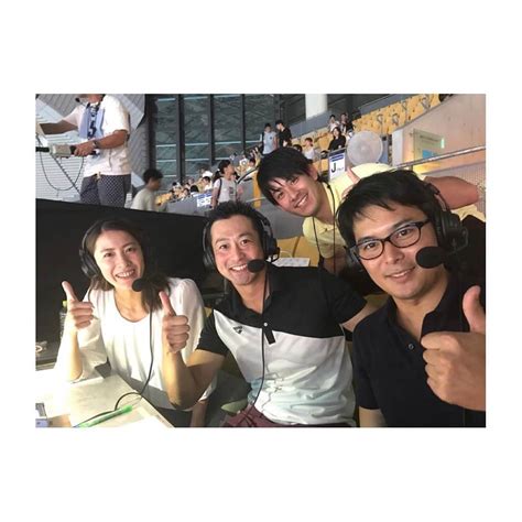 大橋悠依さんのインスタグラム写真 大橋悠依instagram「 インカレ最終日 宮下純一さんと解説を 担当させていただきました