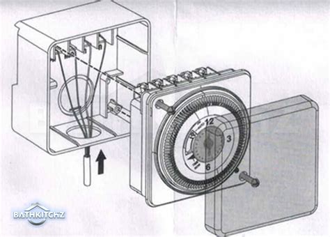 Schneider X Bathkitchz Cct15101 24h 16a Analogue Time Switch Timer With Reverse 220 240 Vac 50