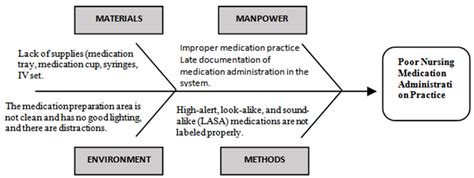 Figure 3 A Fishbone Diagram Was Used To Gain Information About The