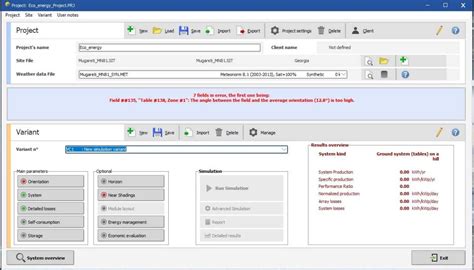 PROBLEMS ROBLEMS PROBLEMS Problems Bugs PVsyst Forum