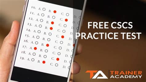 Free CSCS Practice Test 100 Realistic Exam Questions