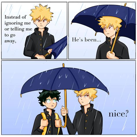 Lovespelt ♡ On Twitter Little Bakudeku Angst Comic 12 Bkdk