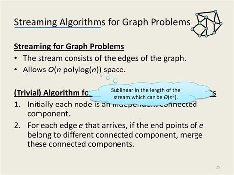 Algorithms For Big Data Streaming And Sublinear Time Algorithms Ppt