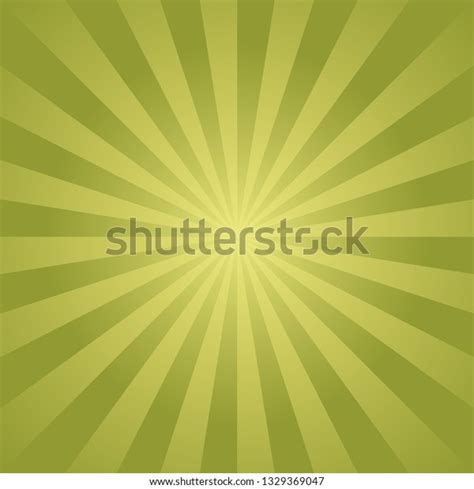 Sunburst Background Vector Pattern Green Grass Stock Vector Royalty