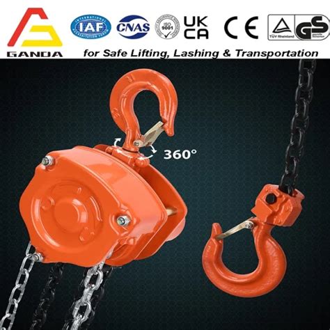 factor price manual hand chain block 1t x 3m ce gs certificate