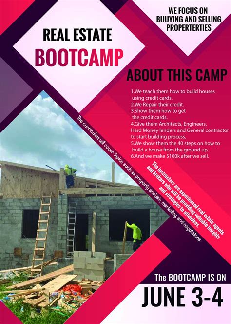 Entry 17 By Azrazaman11 For Bootcamp Flyer Freelancer