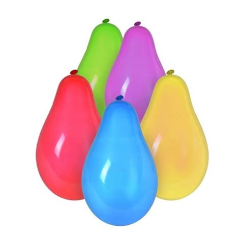 Комплект от 200 водни балона балони с аксесоар за пълнене многоцветни Emag Bg