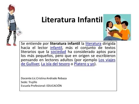 Importancia De La Literatura Infantil