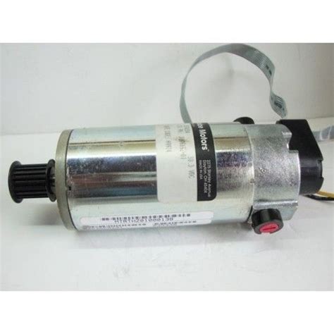 Dc Motor With Encoder Volts Professionally Refurbished Fully Operational Used