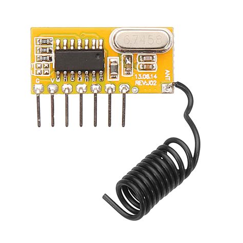 433 92 MHz Superheterodyne Learning Receiver Module Wireless Receiving