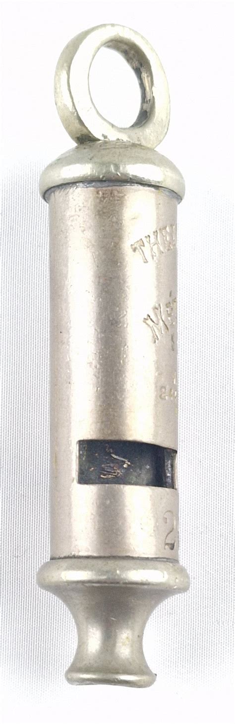 Metropolitan Police Whistle Time Militaria