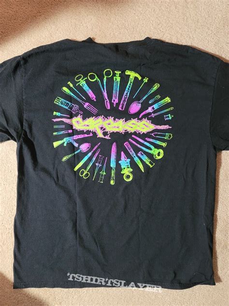 Carcass Torn Arteries Rainbow Skull Tshirtslayer Tshirt And