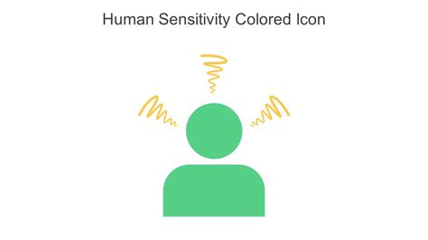 Human Sensitivity Colored Icon In Powerpoint Pptx Png And Editable Eps Format Ppt Slide
