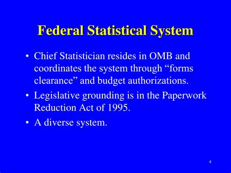 Ppt Historical Perspectives On The Federal Statistical System