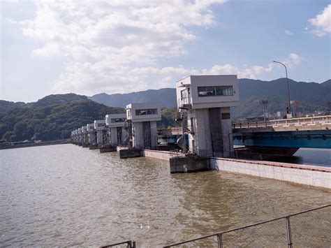 芦田川河口堰にツーリング広島県福山市ダムカードも紹介 WASAblog