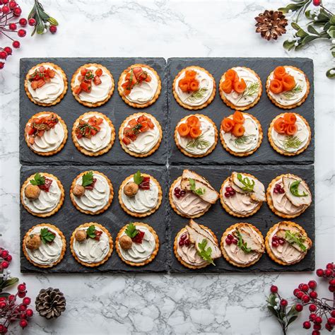 Easy Christmas Canapés 4 Ways Christmas Canapes Recipes Canapes