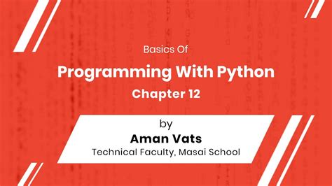 Chapter 12 Functions Masai School Youtube