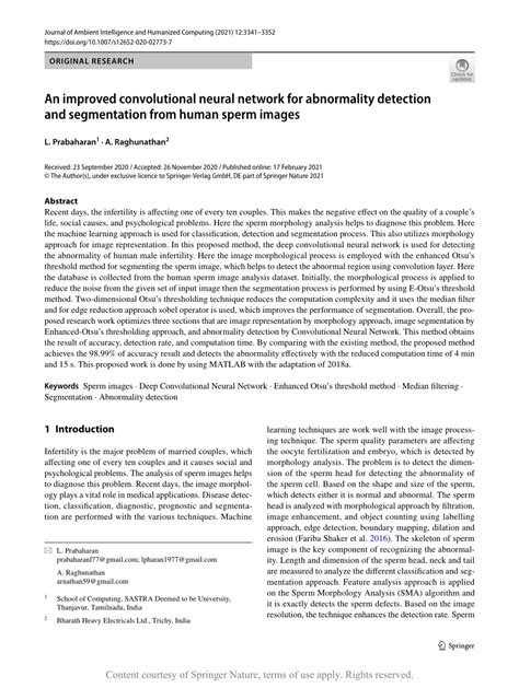 An Improved Convolutional Neural Network For Abnormality Detection And