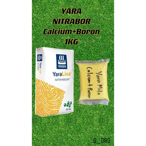 Yara Liva NITRABOR -1kg | Shopee Malaysia