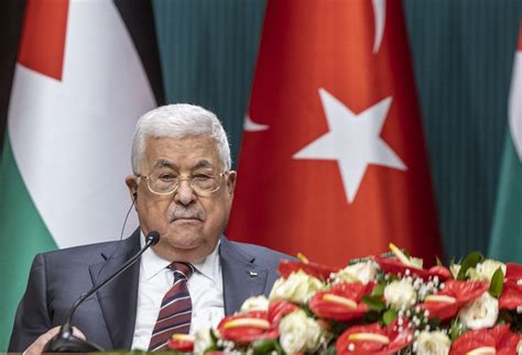 Poll Palestine President Abbas Popularity Rose After Statements In