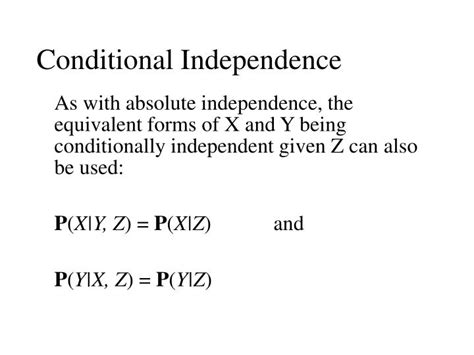 Ppt Conditional Independence Powerpoint Presentation Free Download Ppt Conditional Independence Powerpoint Presentation Free Download
