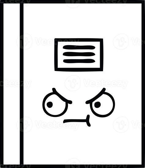 Line Drawing Cartoon Notebook 40696157 Png