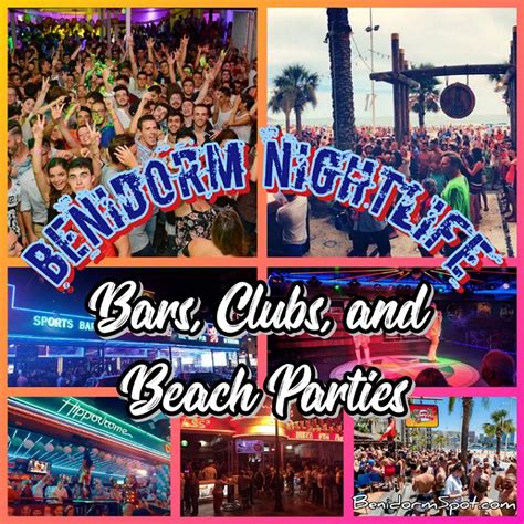 Benidorm Nightlife Bars Clubs And Beach Parties Benidorm Spot