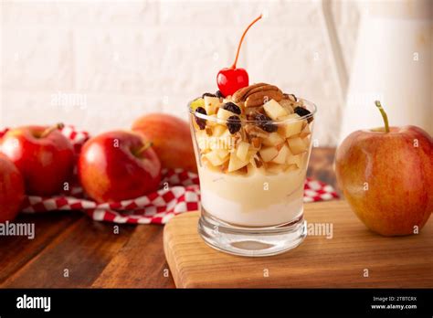 Mexican Christmas Apple Salad In Mexico It Is Called Ensalada De