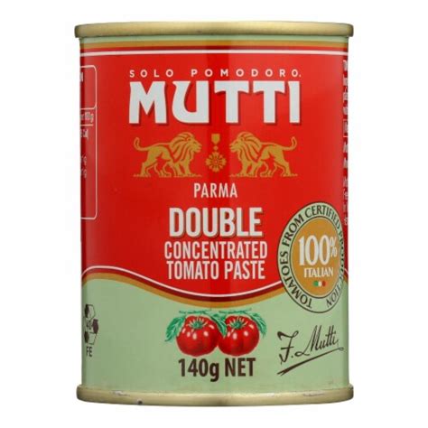 Solo Pomodoro Mutti Parma Double Concentrated Tomato Paste Case Of
