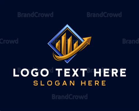 Arrow Analytics Graph Logo Brandcrowd Logo Maker