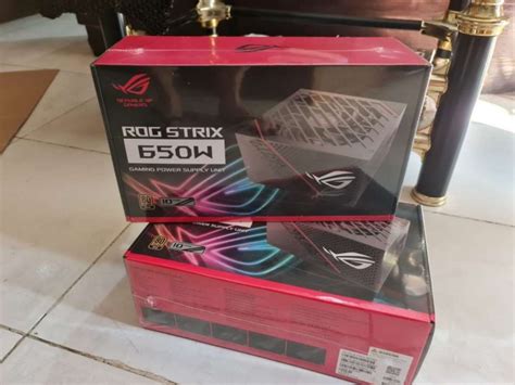 Jual Power Supply Psu Asus Rog Strix 650g 650 Watt 80 Gold Modullar
