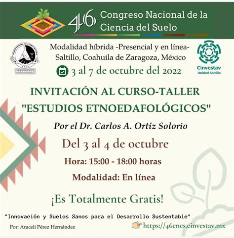 46 Congreso Nacional De La Ciencia Del Suelo Universidad Autonoma