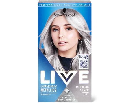 Kaufen Schwarzkopf Live Intense Colour U71 Metallic Silver Migros