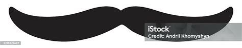 흰색 배경에 검은 콧수염의 간단한 그래픽 디자인 요소 아이콘 유머러스한 목적 또는 남성적인 테마를 표현하는 데 적합합니다 다양한 응용 분야에 적합하고 깨끗합니다 0명에 대한
