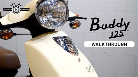 Genuine Buddy 125cc Scooter Walkthrough And Features Overview Youtube