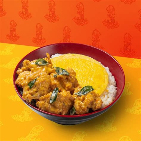 Salted Egg Chicken Rice Ayummy