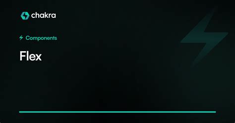 Flex Chakra Ui