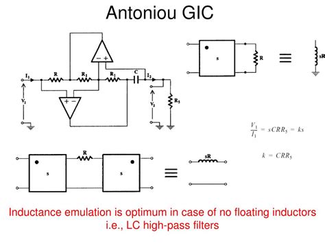 Ppt Lecture 6 Higher Order Filters Using Inductor Emulation