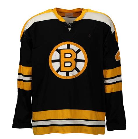 1968 69 Bobby Orr Boston Bruins Game Worn Jersey Photo Matched