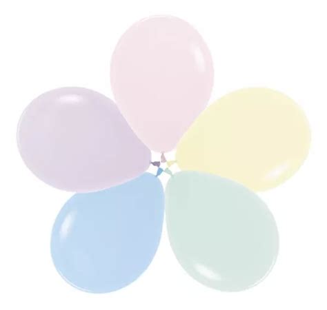 Globos Látex Sempertex R12 Pastel Surtidos X25 Unidades Cuotas sin