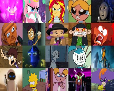 My Favourite Female Characters Angry By Geononnyjenny On Deviantart