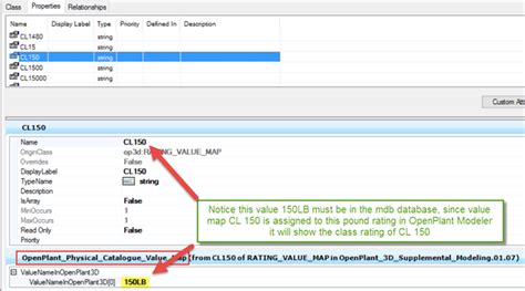 AutoPLANT OpenPLANT PlantWise Rating Value Map Issue In OpenPlant