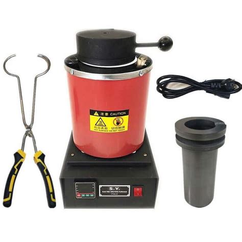1 3kg Portable Gold Melting Furnace JXSC Machine