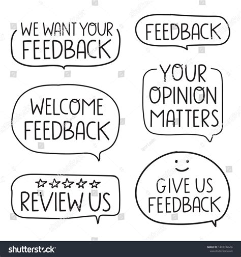 Feedback Poster Images Stock Photos Vectors Shutterstock