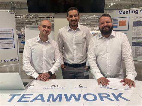 Mahmoud Hafez On Linkedin Leoni Serbia Kraljevo Production Team Mohamed El Salahy Nikola