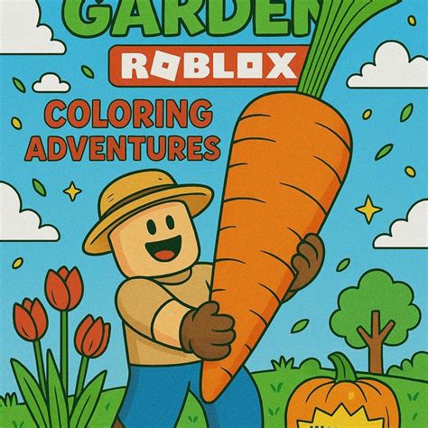 Grow A Garden Roblox Coloring Sheet